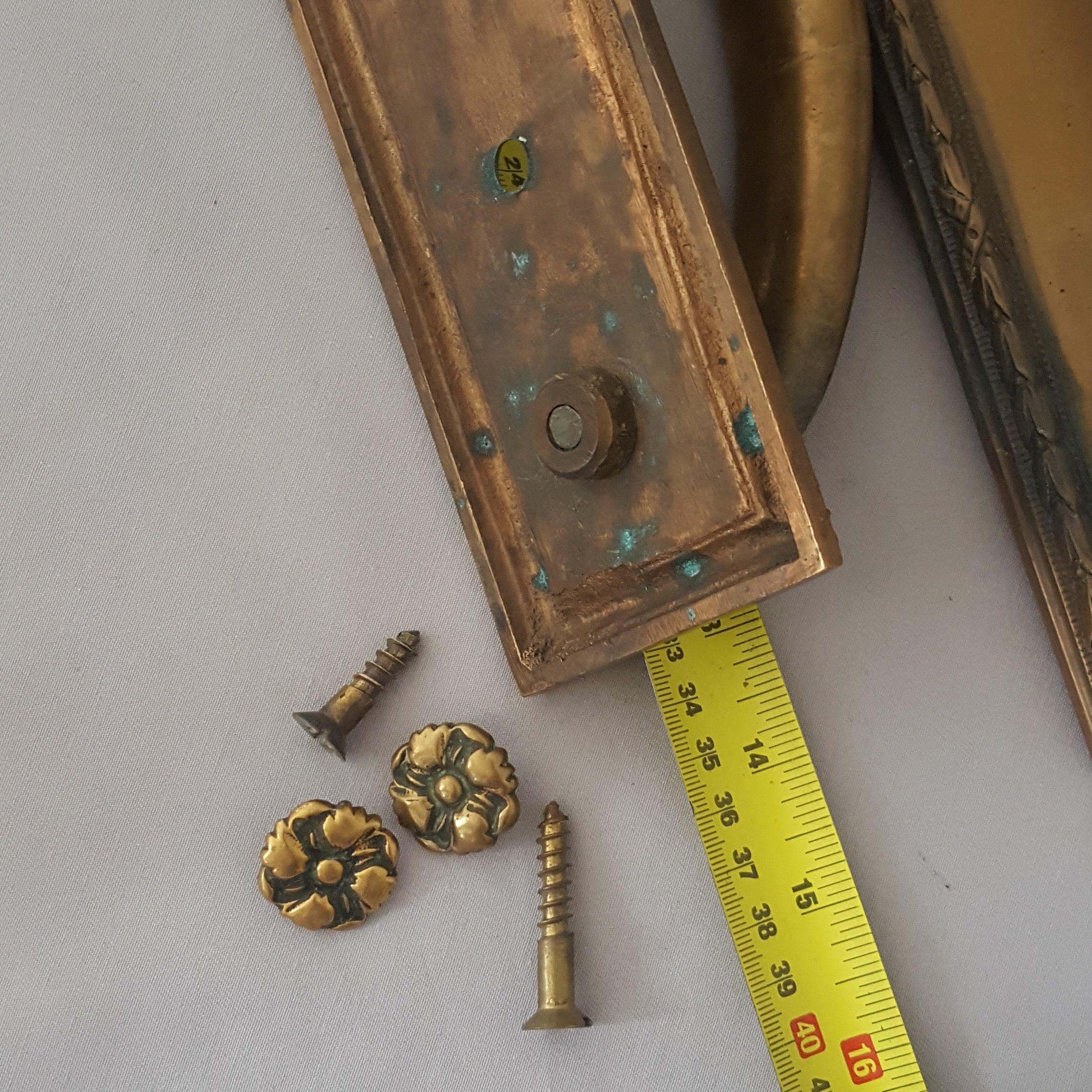 Early 1900s Regency Style Pull Handles | Architectural Decor