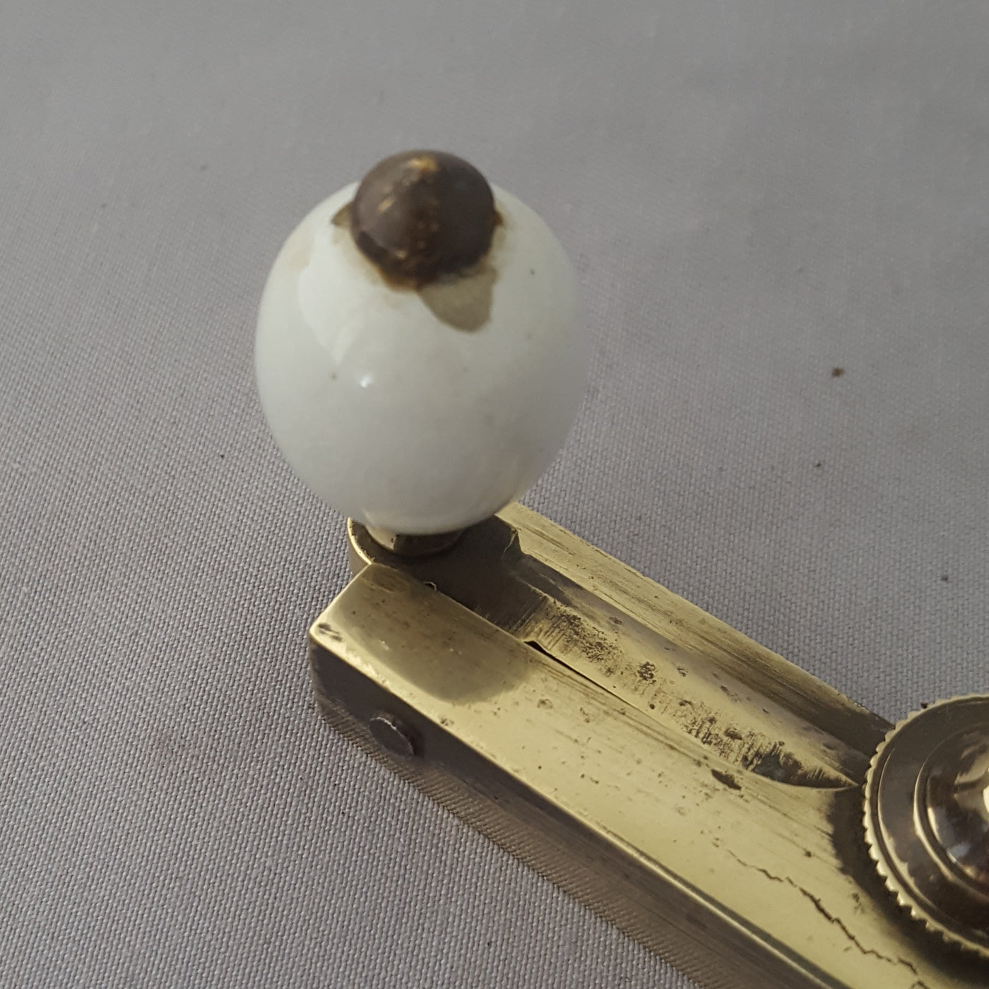 Antique Victorian Ceramic Sash Fasteners | Architectural Decor