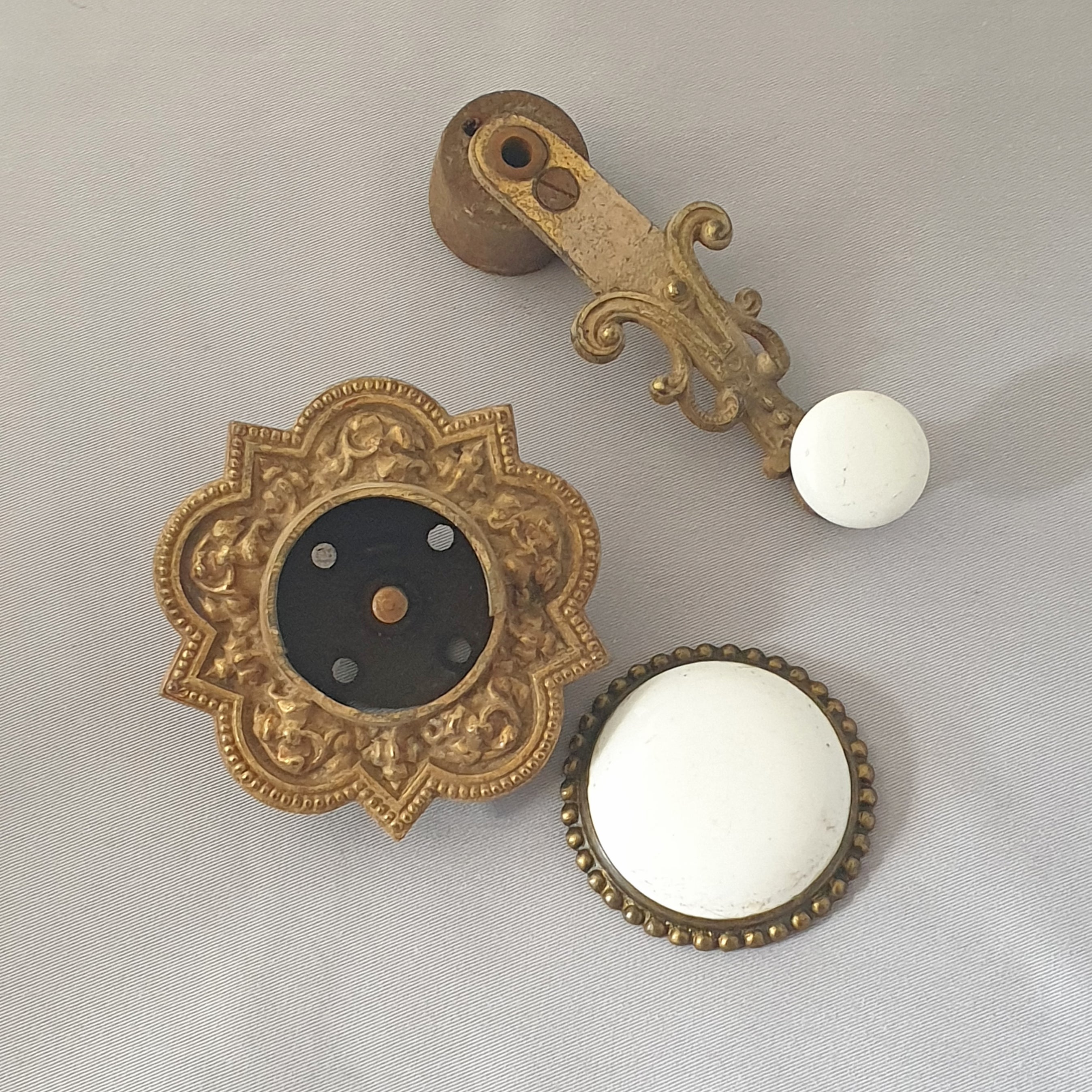 Victorian Antique Servants Call Lever | Architectural Decor