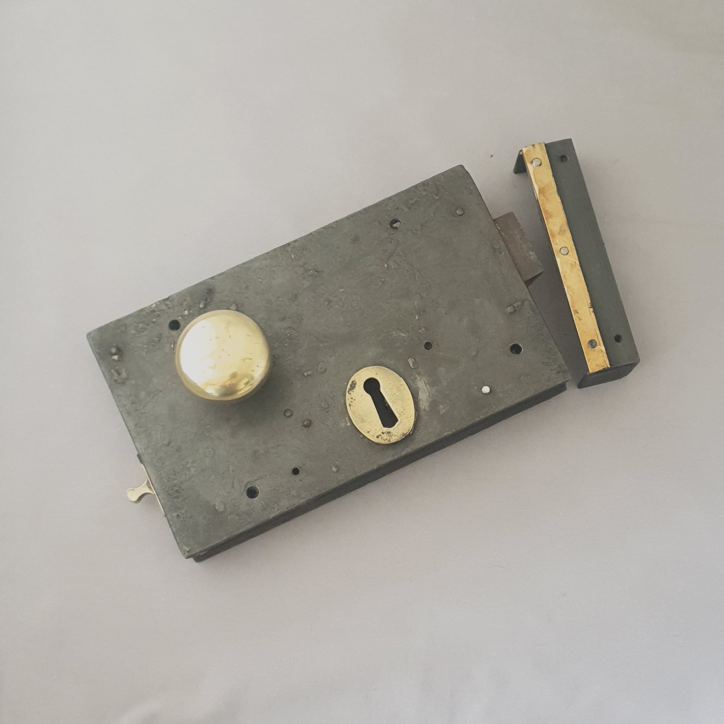 10'' RH Victorian Front Door Lock | Architectural Decor