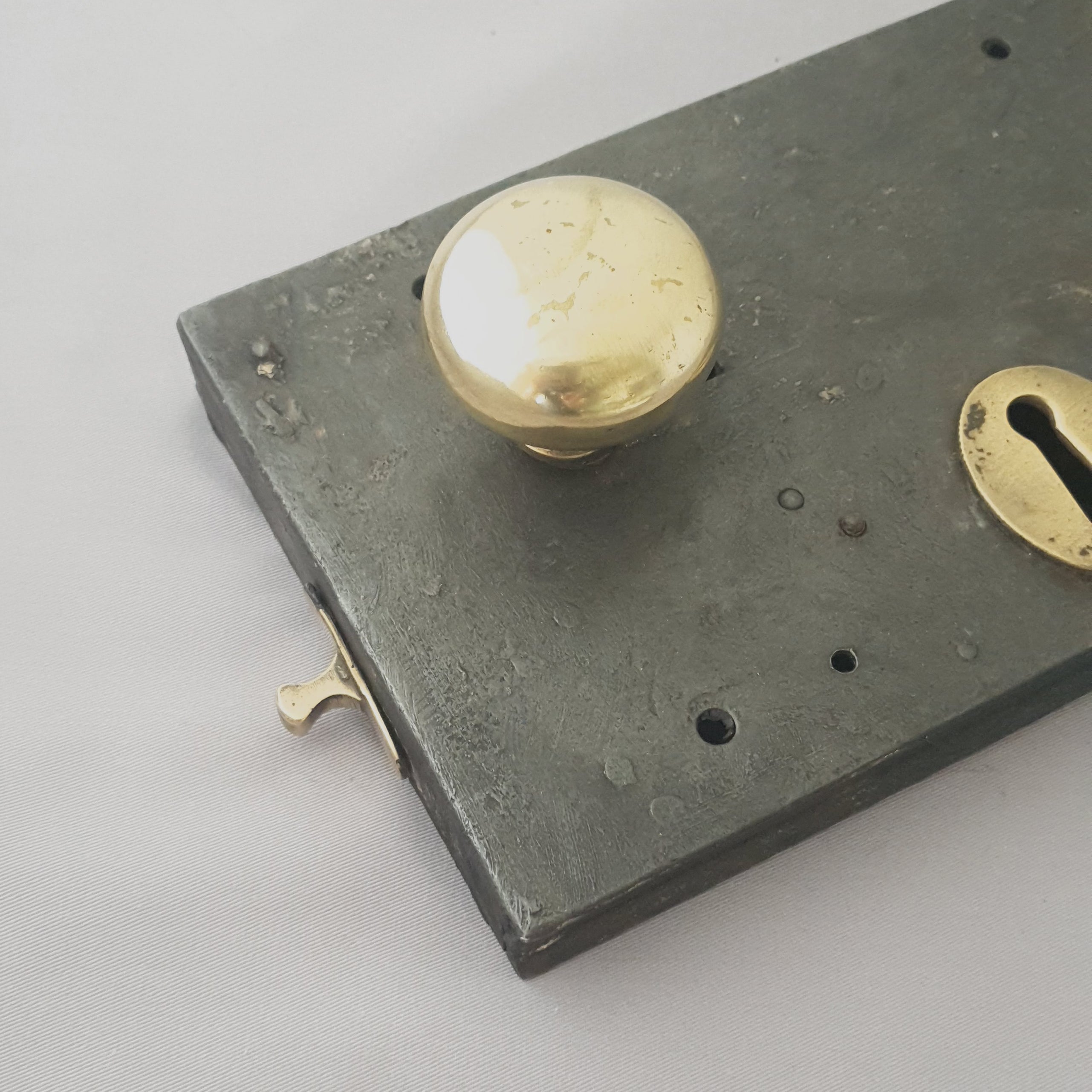 10'' RH Victorian Front Door Lock | Architectural Decor