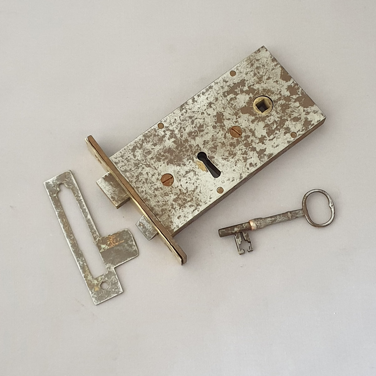 Mid Victorian Antique Mortice Lock | Architectural Decor