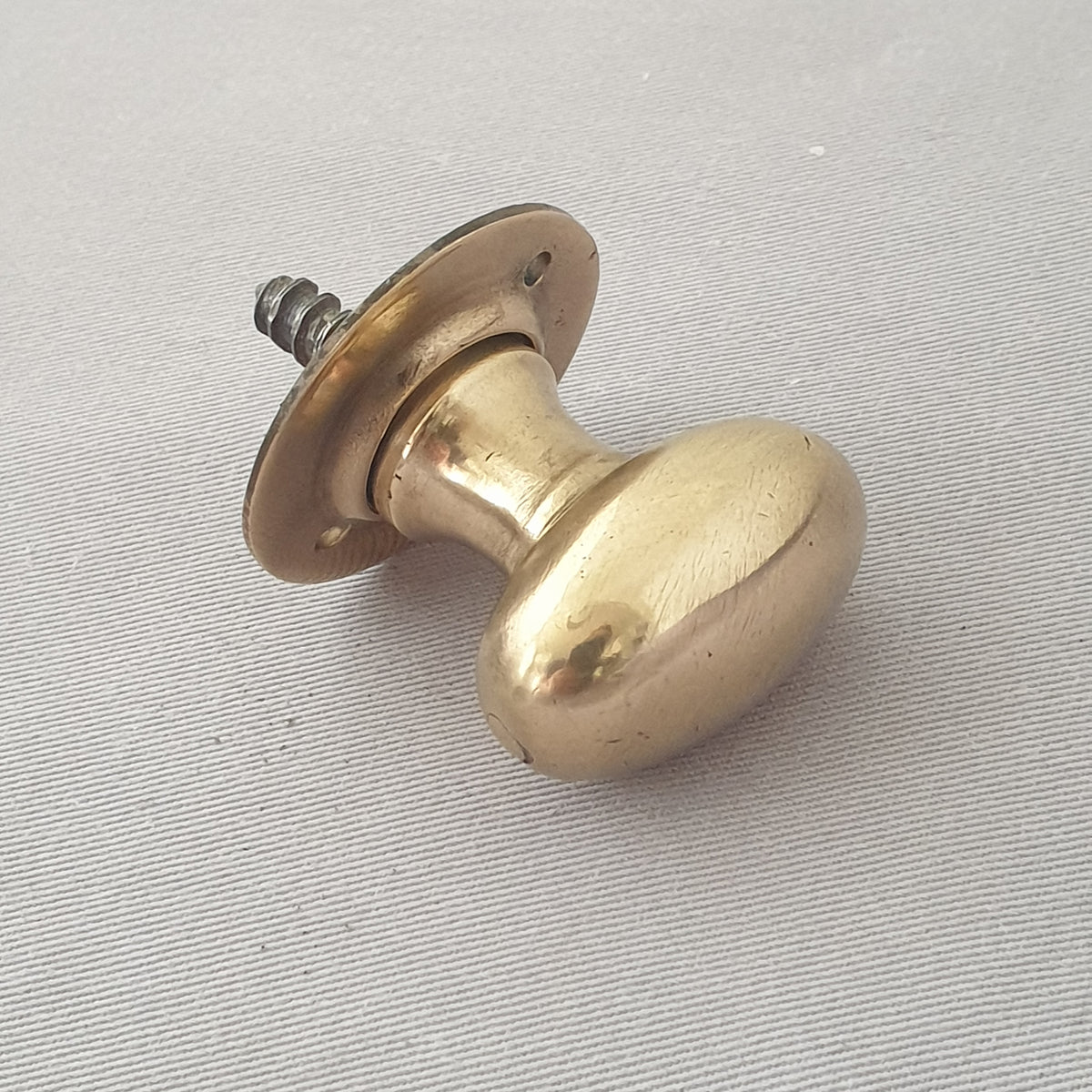 Edwardian Oval Antique Cupboard Knobs | Architectural Decor
