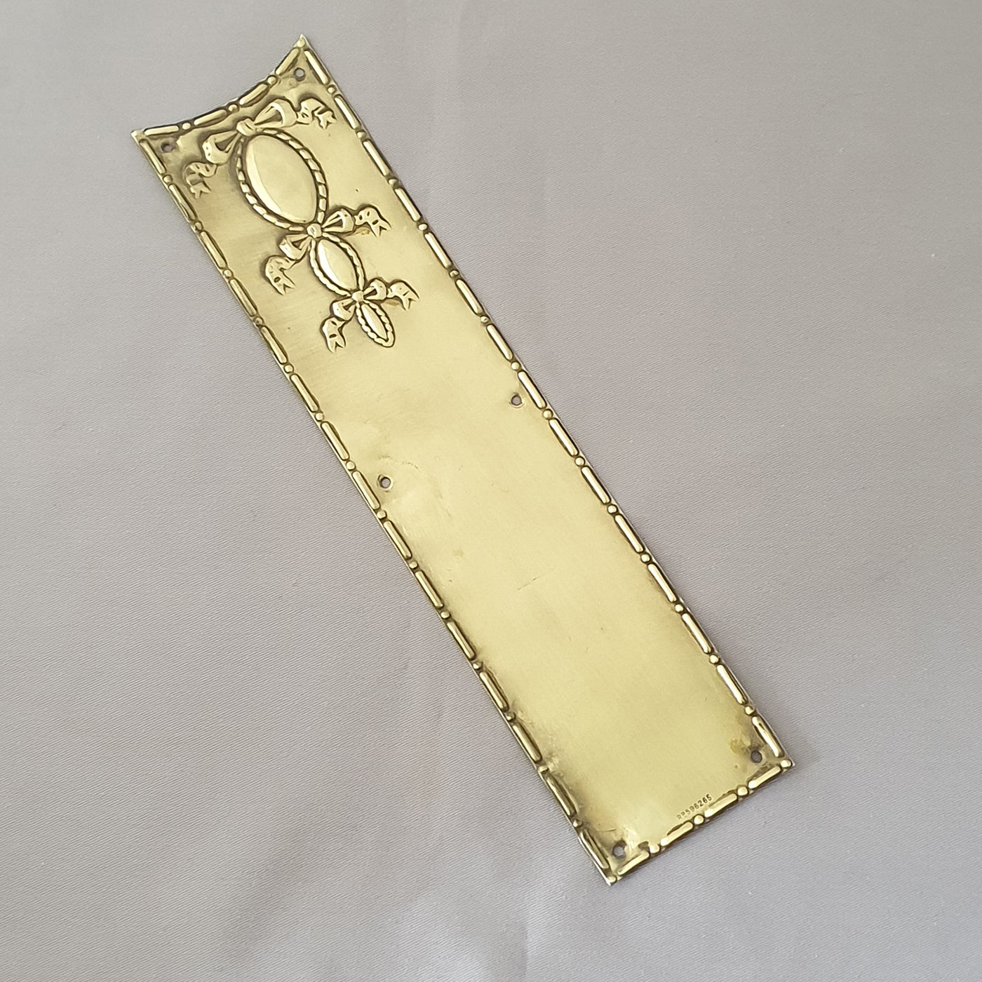 Edwardian Brass Antique Finger Plates | Architectural Decor