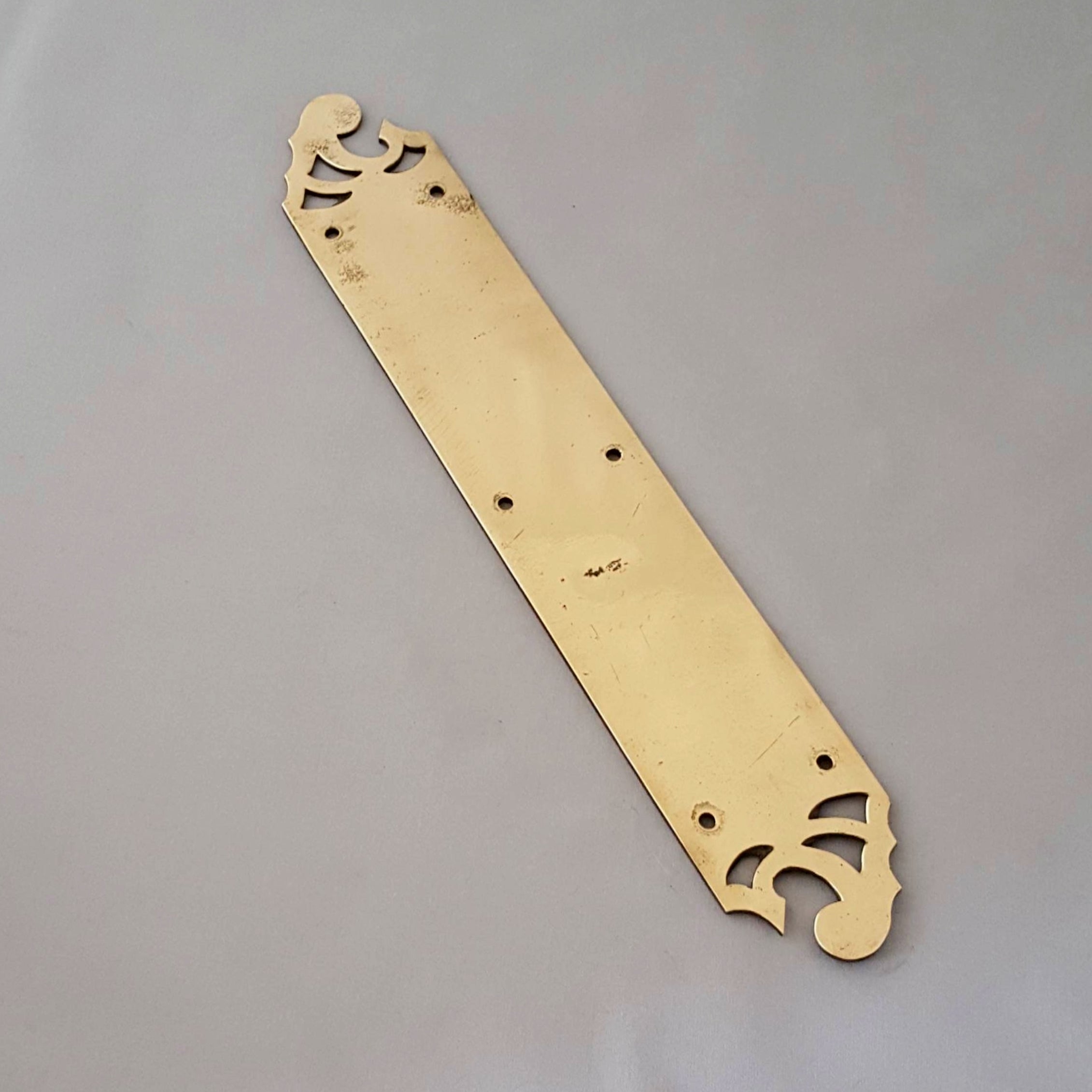 Large Victorian Antique Finger Plates | Architectural Decor