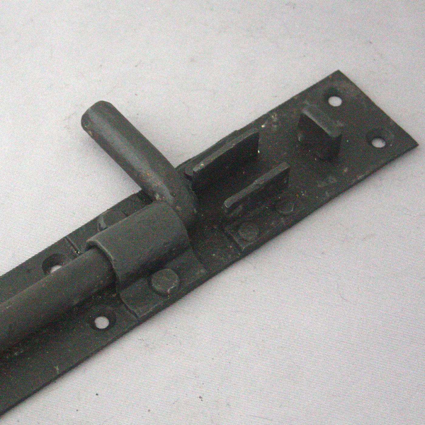 16'' Georgian Wrought Iron Antique Bolt | Architectural Decor