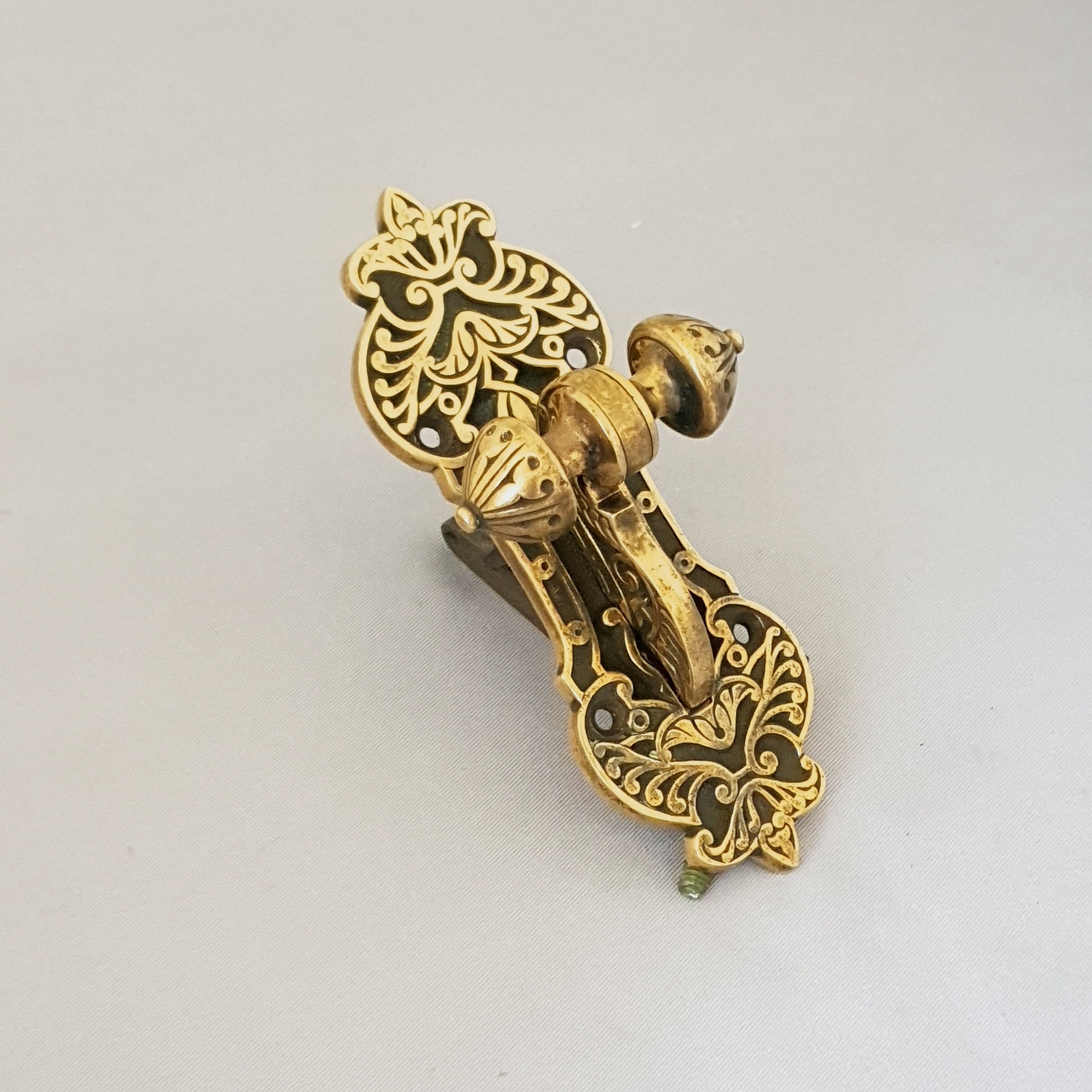 Late Victorian Antique Sprung Bell Pull | Architectural Decor