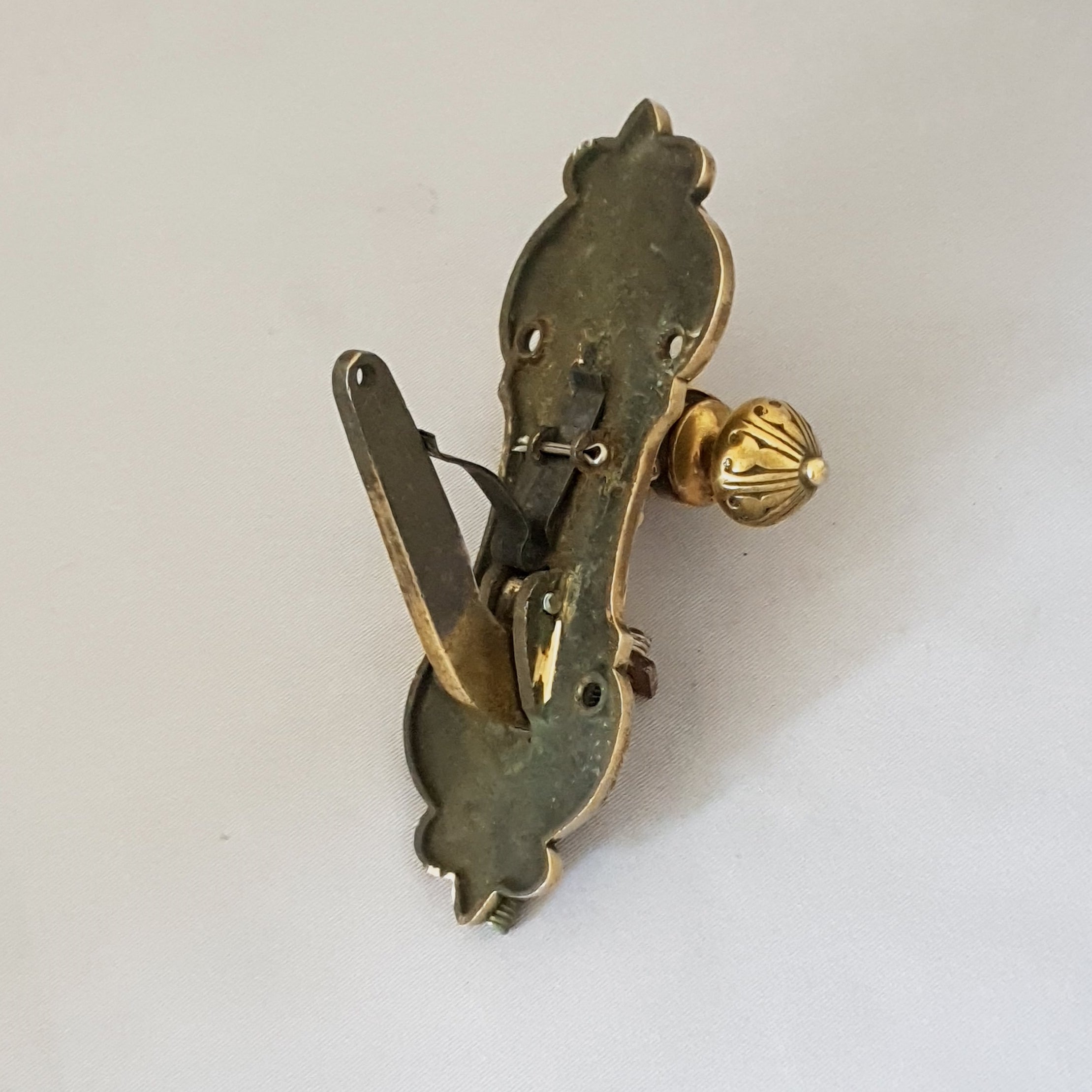 Late Victorian Antique Sprung Bell Pull | Architectural Decor