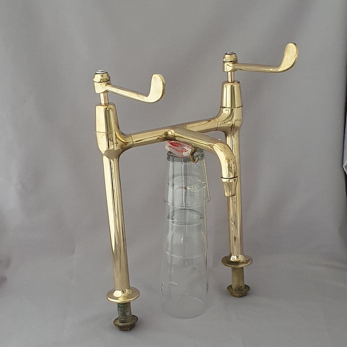 Dent & Hellyer Long Reach Elbow Mixer Taps | Architectural Decor