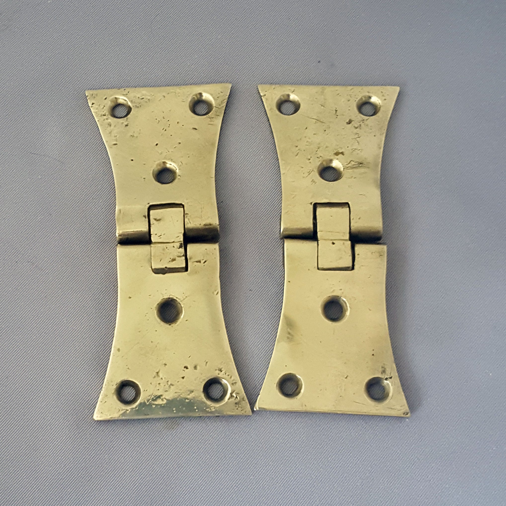 Pair Victorian Antique Counter Top Hinges | Architectural Decor
