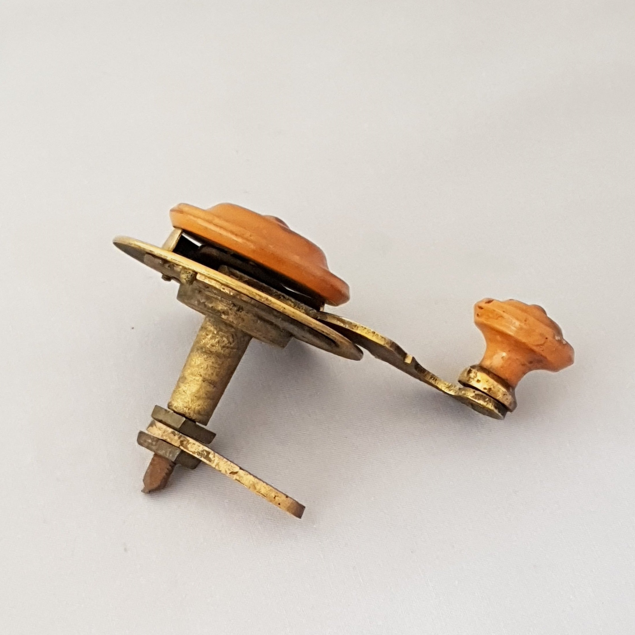 Antique Victorian Sprung Servants Call Lever | Architectural Decor