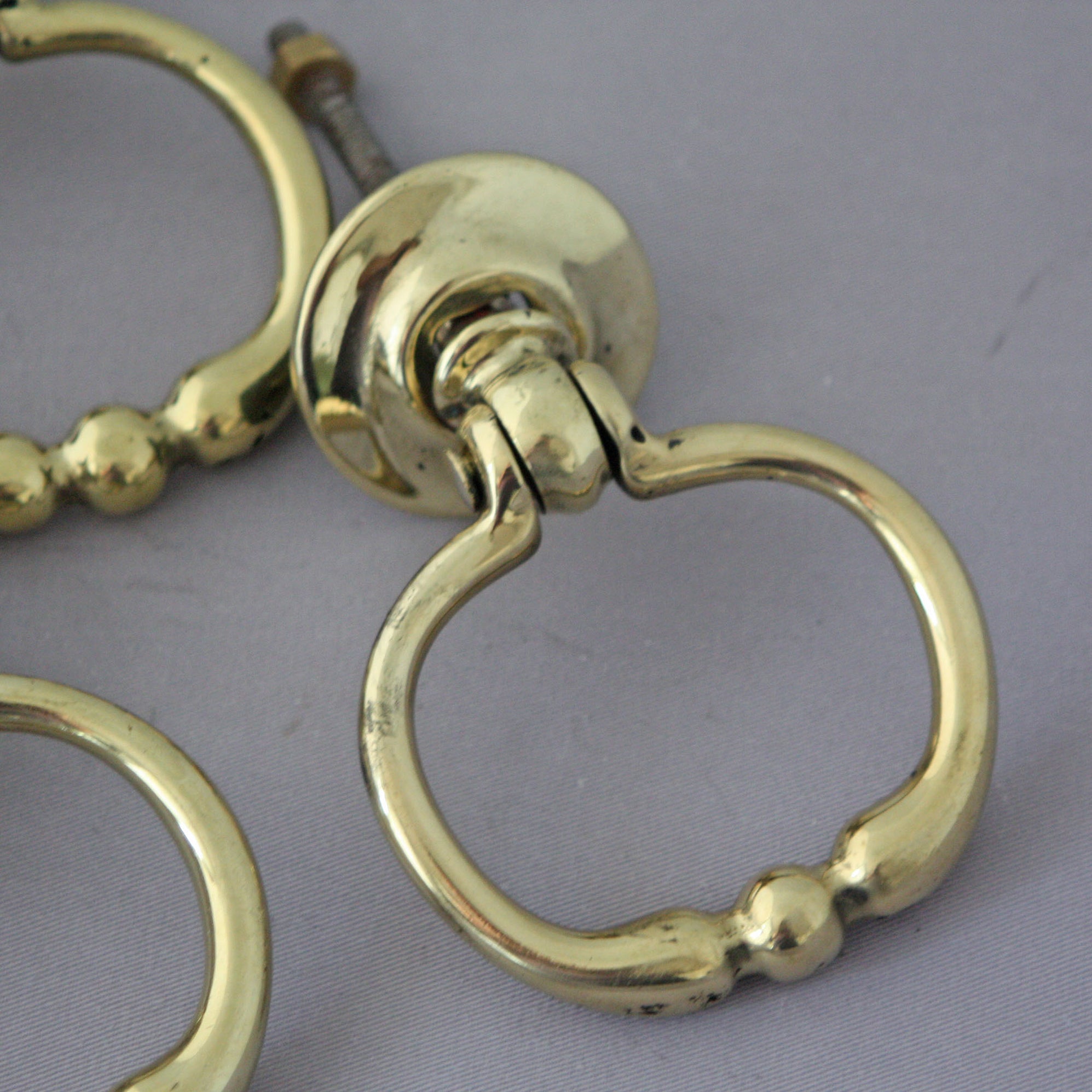 3 Reclaimed Large Drop Cabinet Handles | Architectural Decor