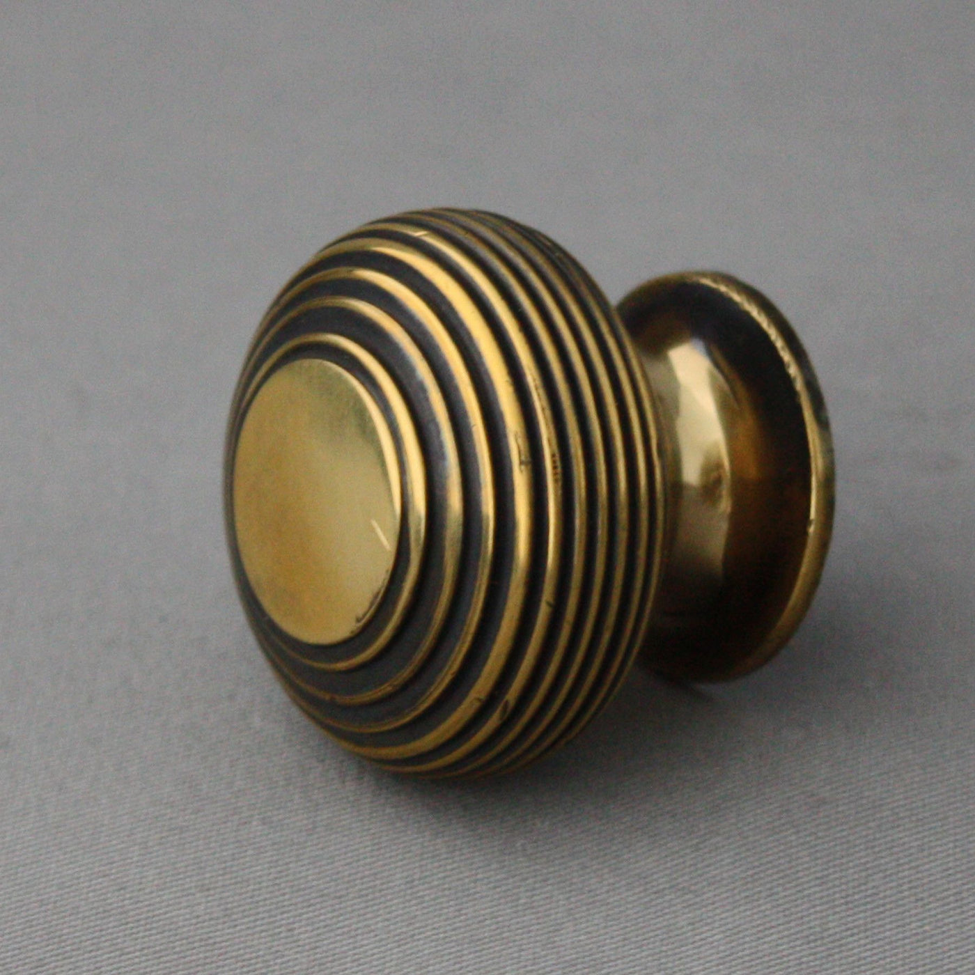 Large Brass Beehive Cabinet Knob | Architectural Decor
