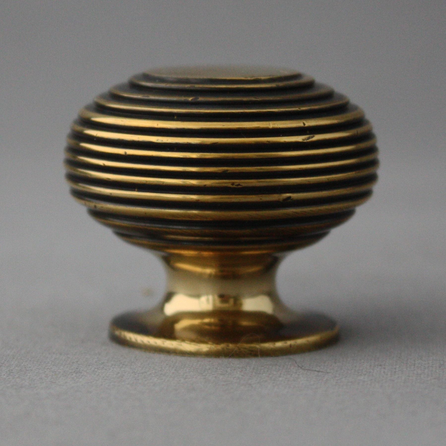 Large Brass Beehive Cabinet Knob | Architectural Decor