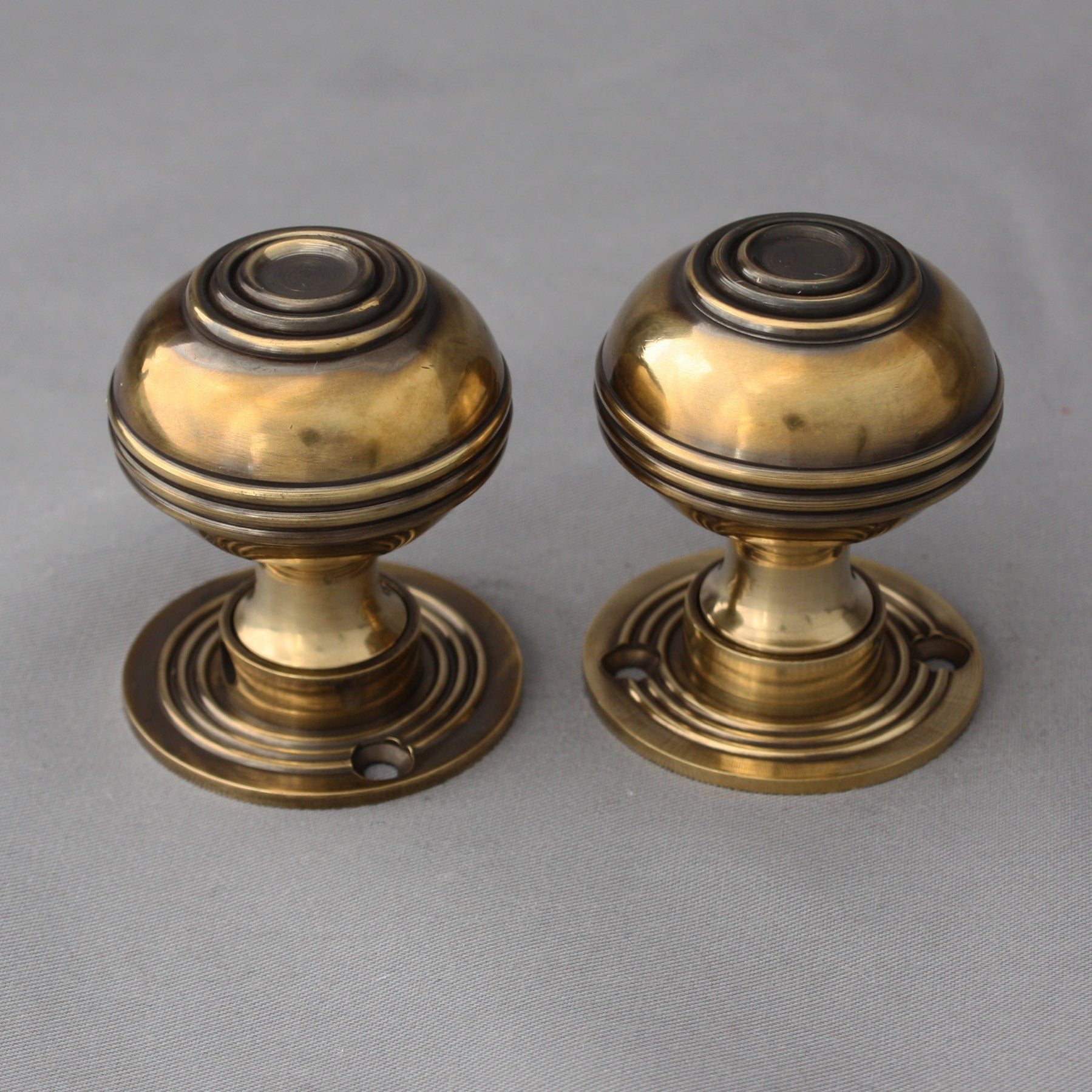 Brass Bloxwich Door Knobs | Architectural Decor