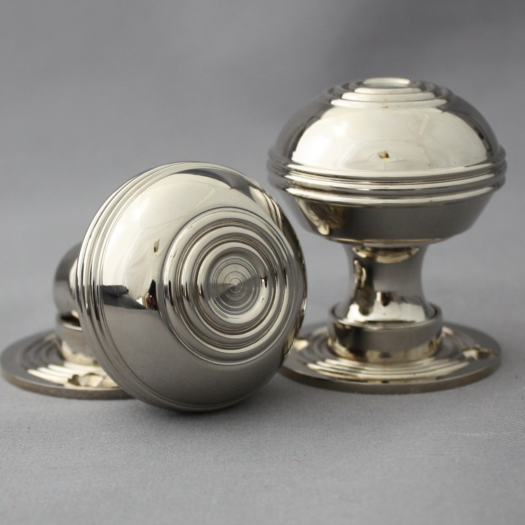 Nickel Bloxwich Door Knobs | Architectural Decor