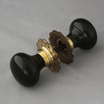 Solid Ebony Bun Door Knobs | Architectural Decor