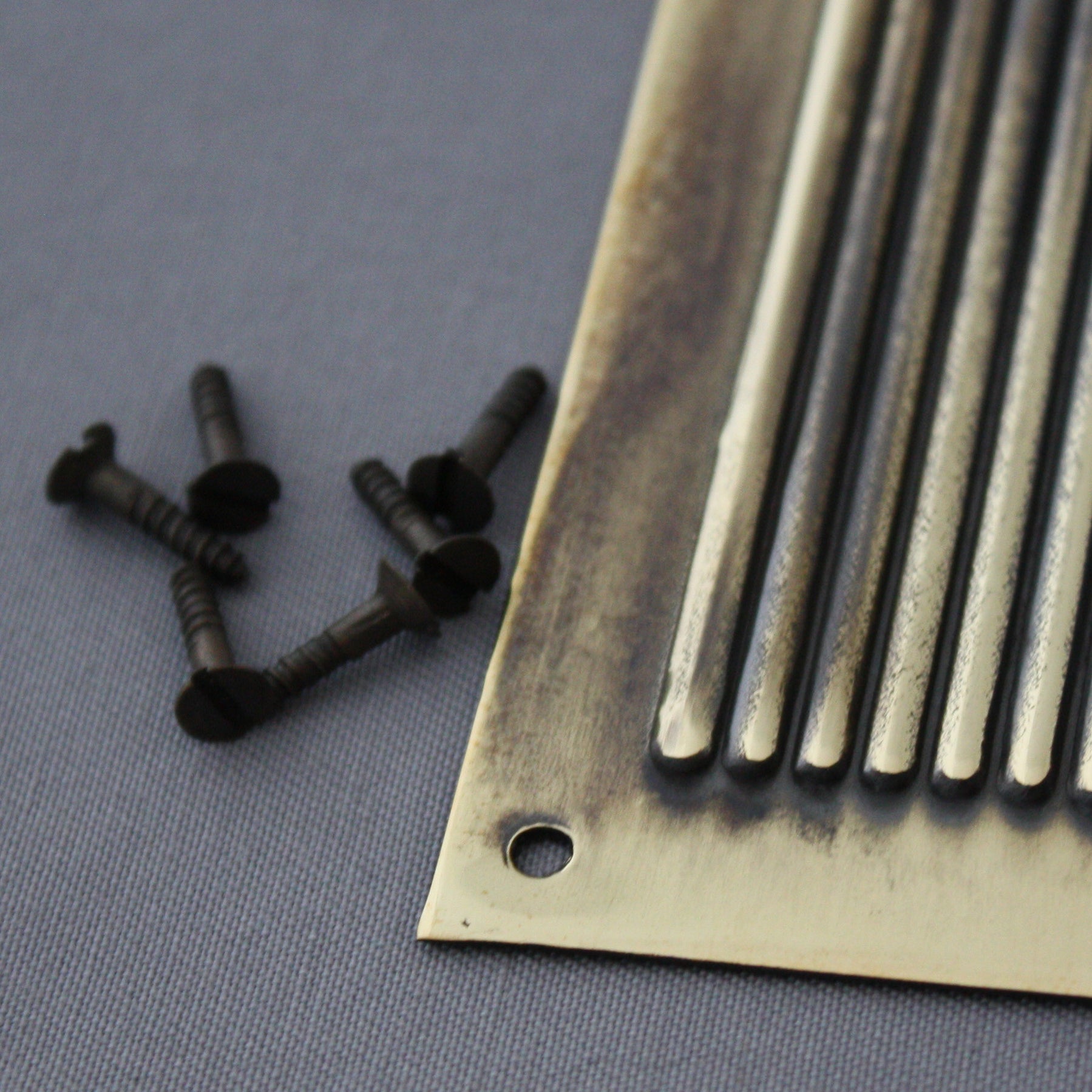 Reeded Chester Finger Plate | Architectural Decor