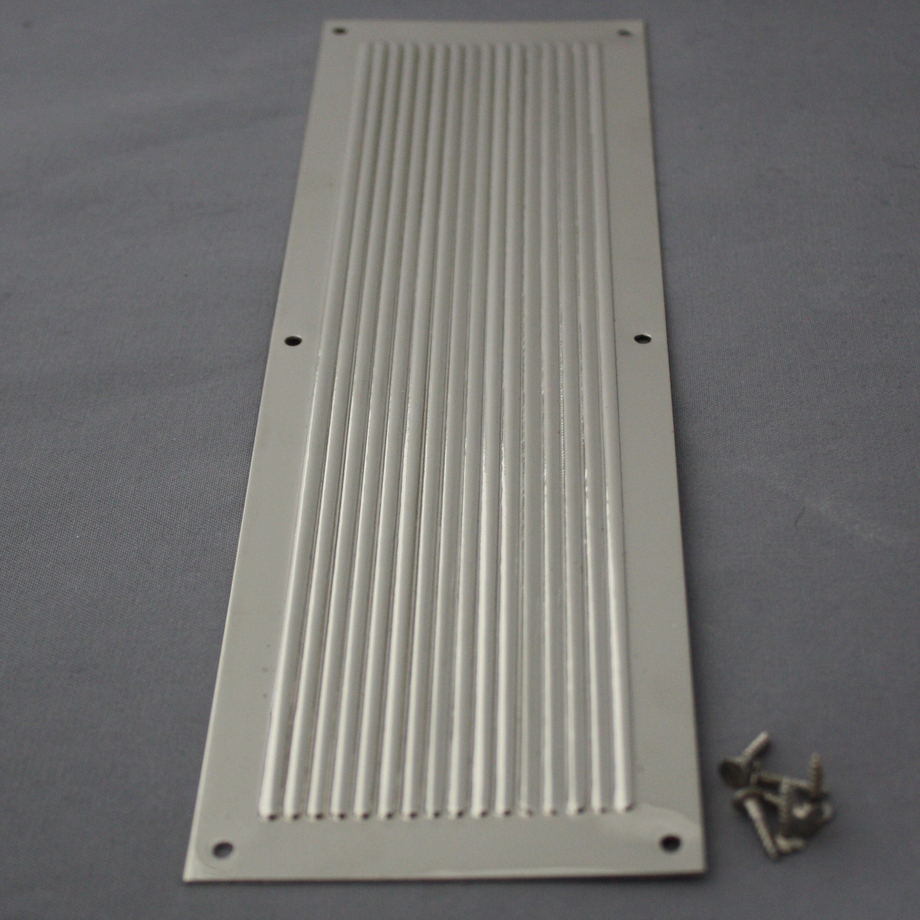 Nickel Chester Finger Plate | Architectural Decor