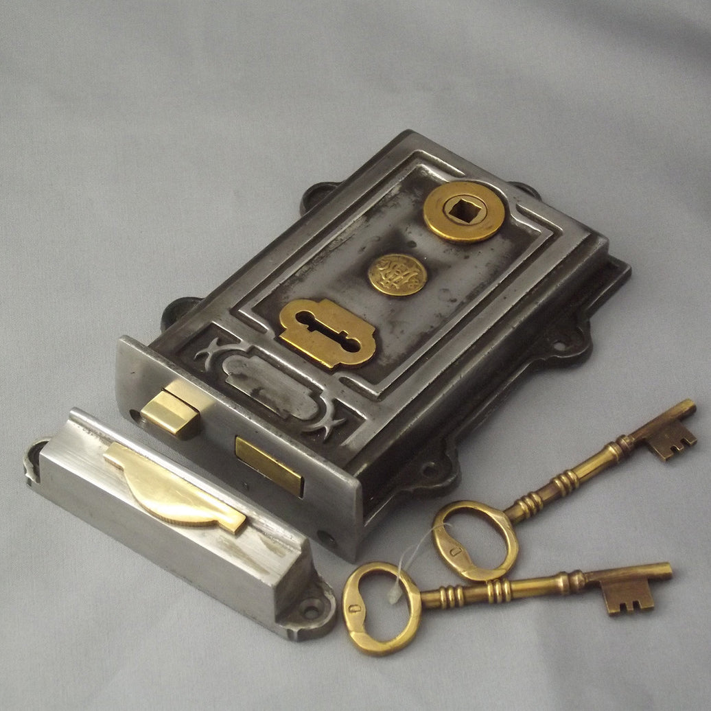 Iron Davenport Rim Lock | Architectural Decor