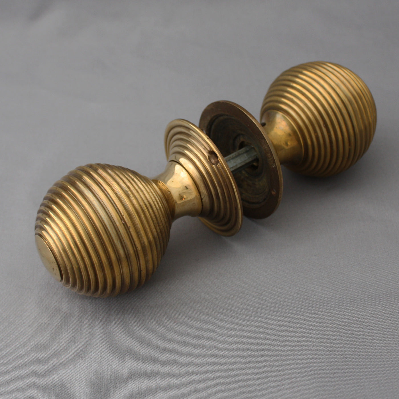 Large Brass Beehive Door Handles | Architectural Decor