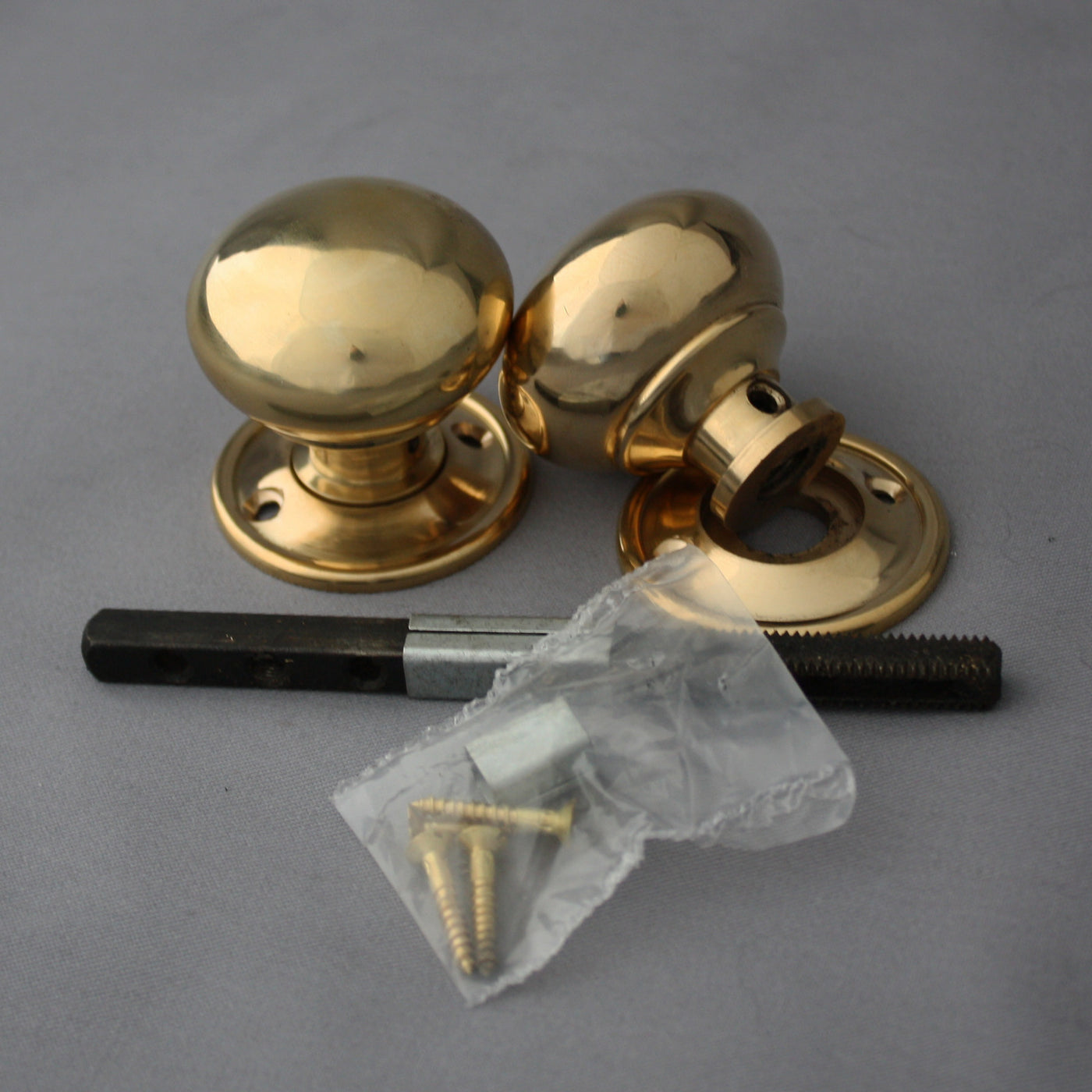 Brass Cottage Door Knob | Architectural Decor