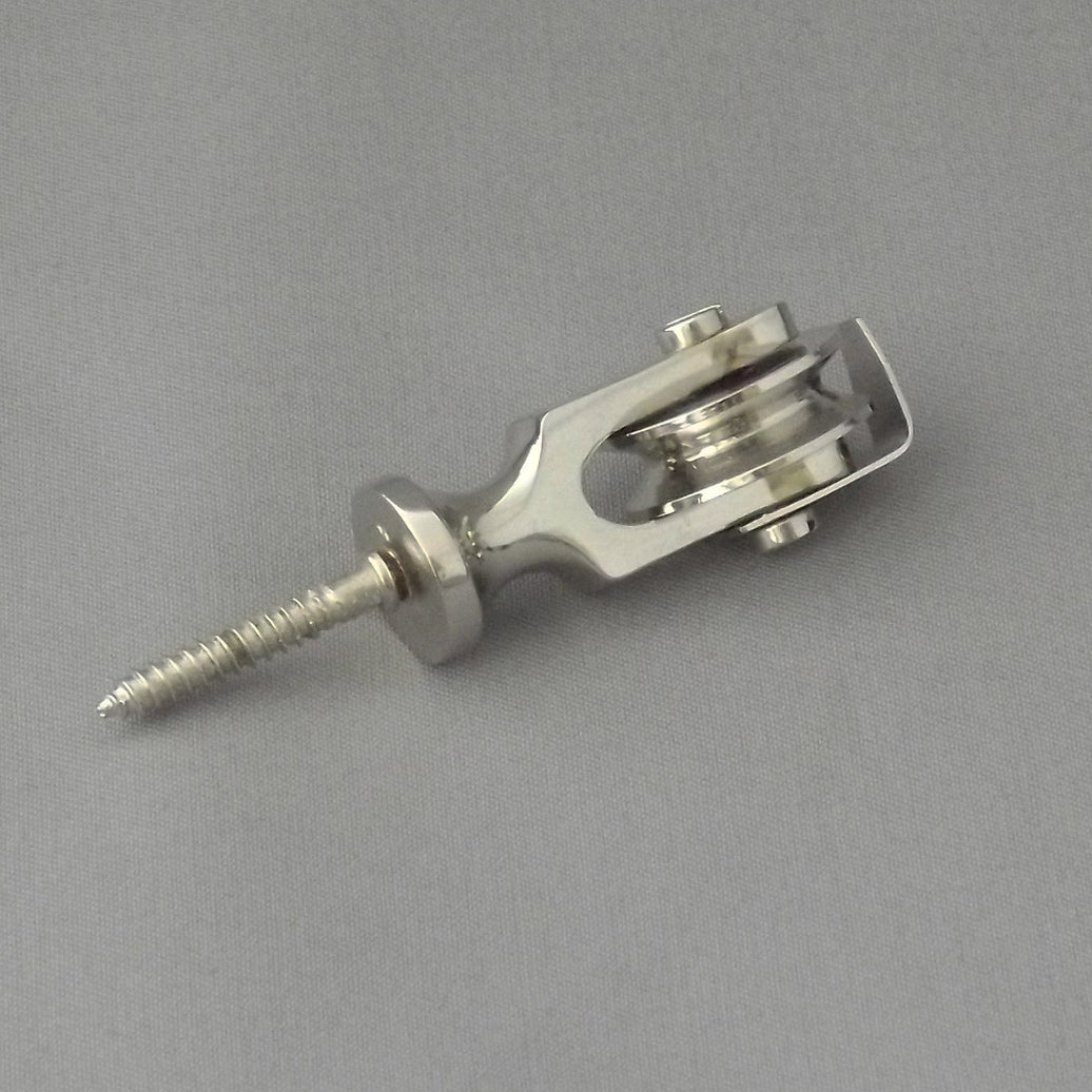 Nickel Extension Bell Pulley | Architectural Decor