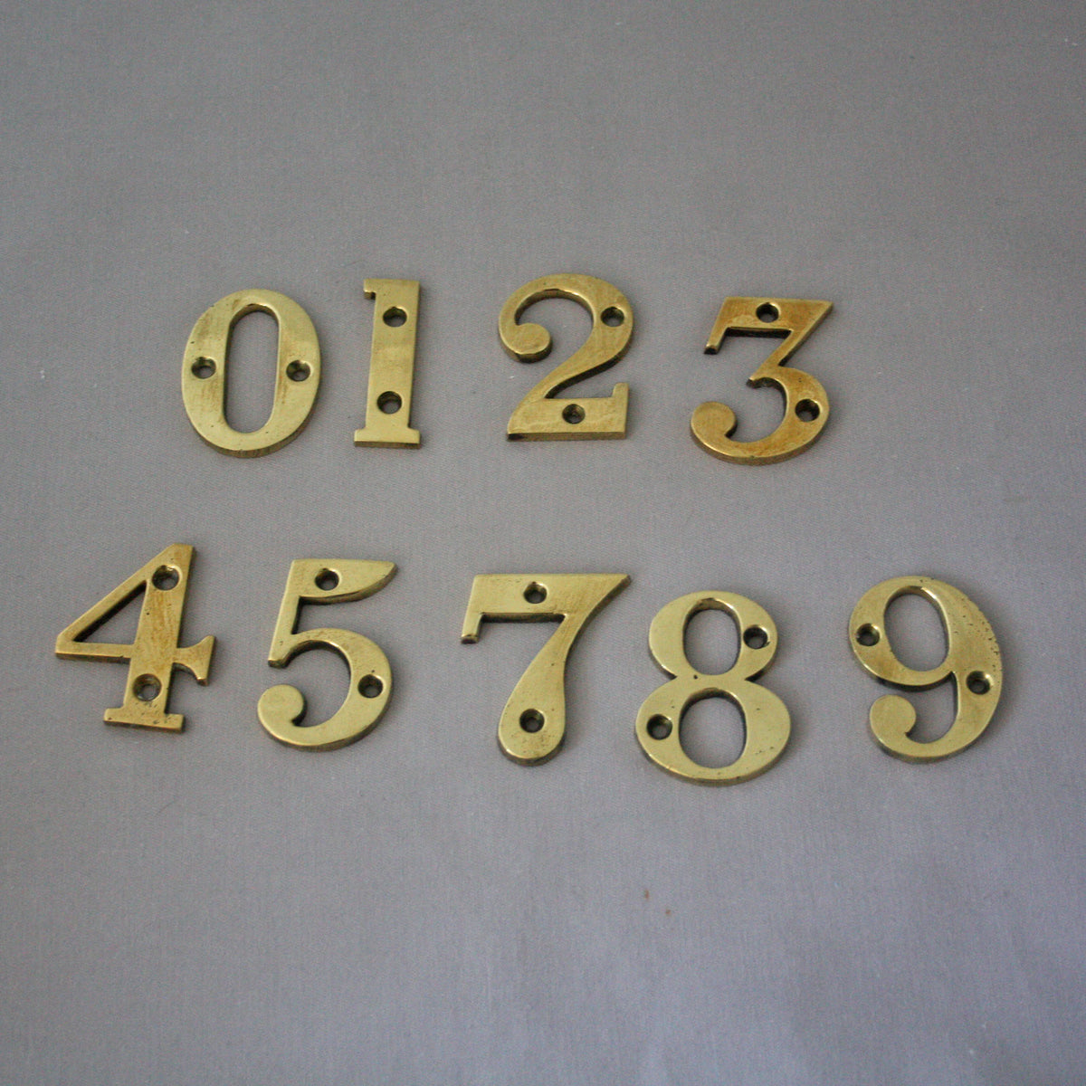 Reclaimed Front Door Numerals | Architectural Decor