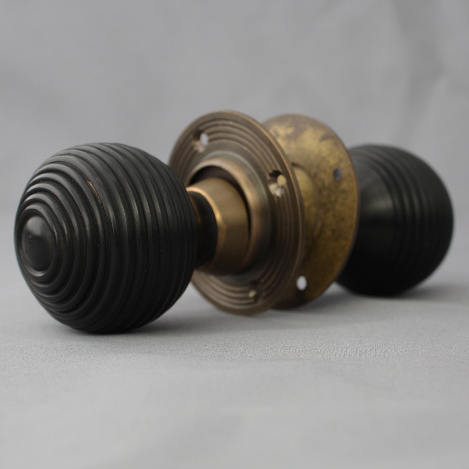 Ebony Beehive Door Knobs | Architectural Decor