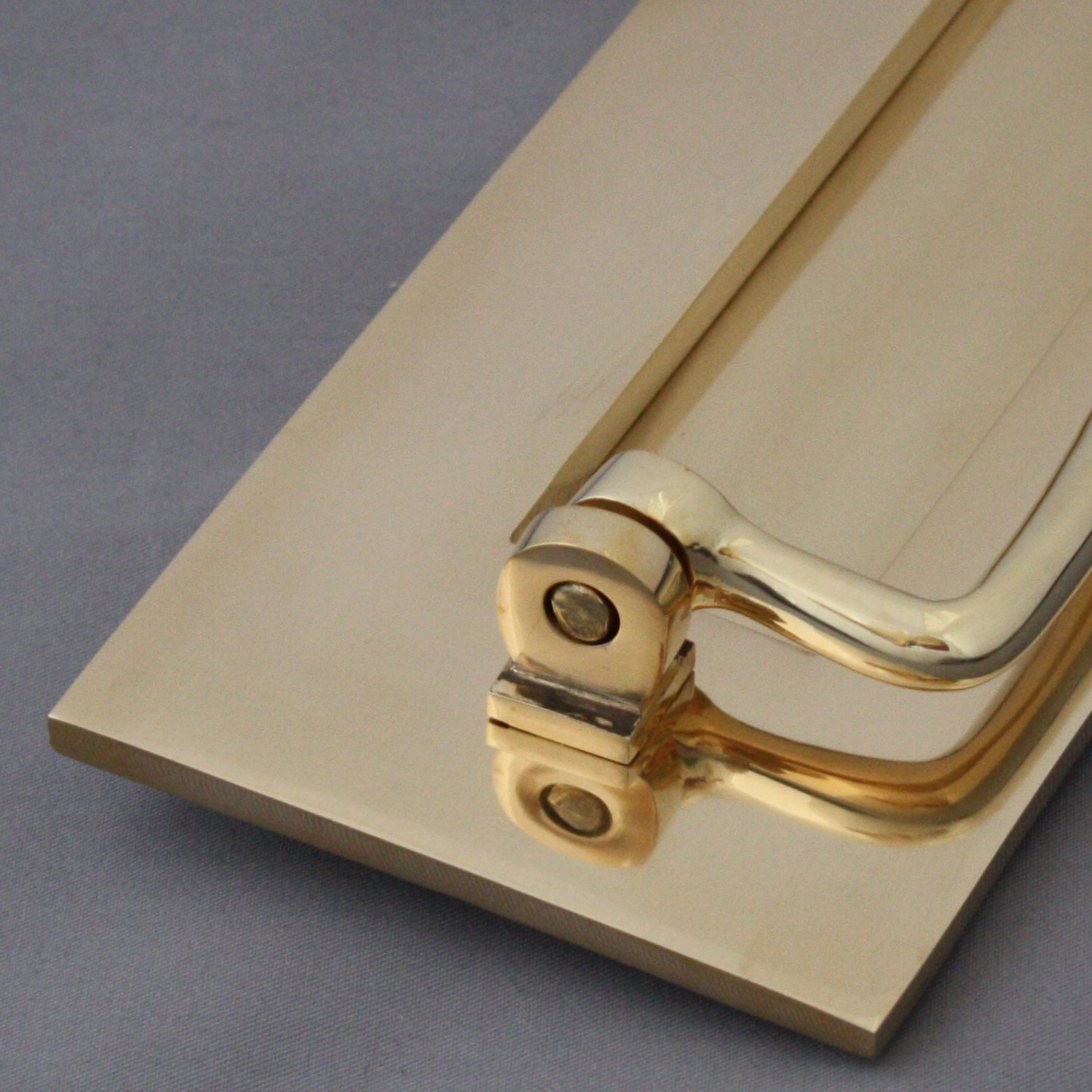 Traditional Brass Letterbox, Clapper & Tidy | Architectural Decor