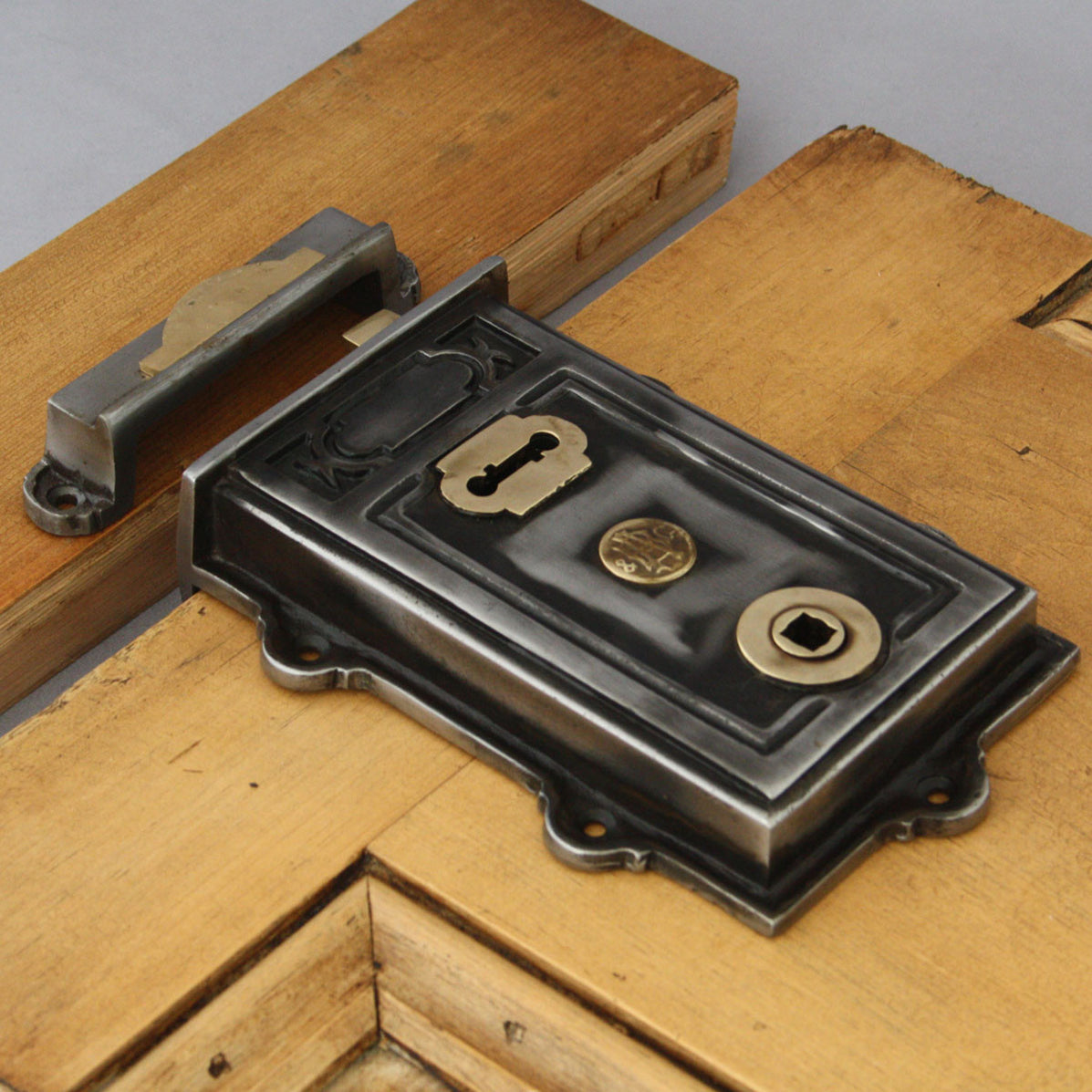Iron Davenport Rim Lock | Architectural Decor