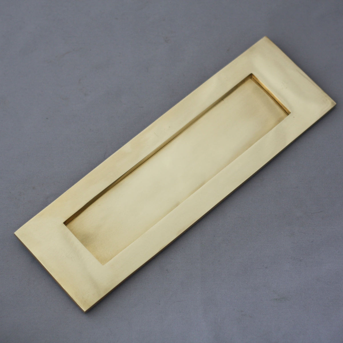 Period 12 Inch Brass Letterbox | Architectural Decor