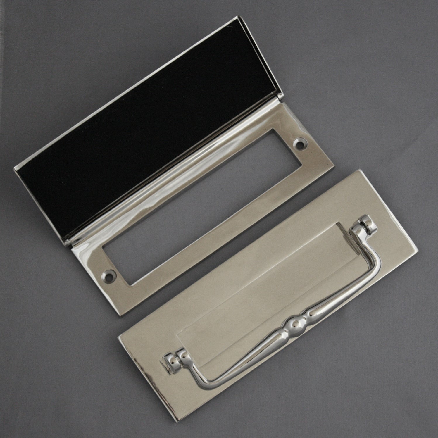 Traditional Nickel Letterbox & Tidy | Architectural Decor